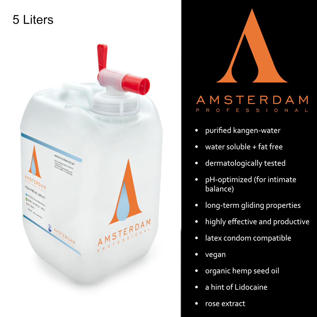 THE LUBRICANT - AMSTERDAM PROFESSIONAL premium personal lubricants